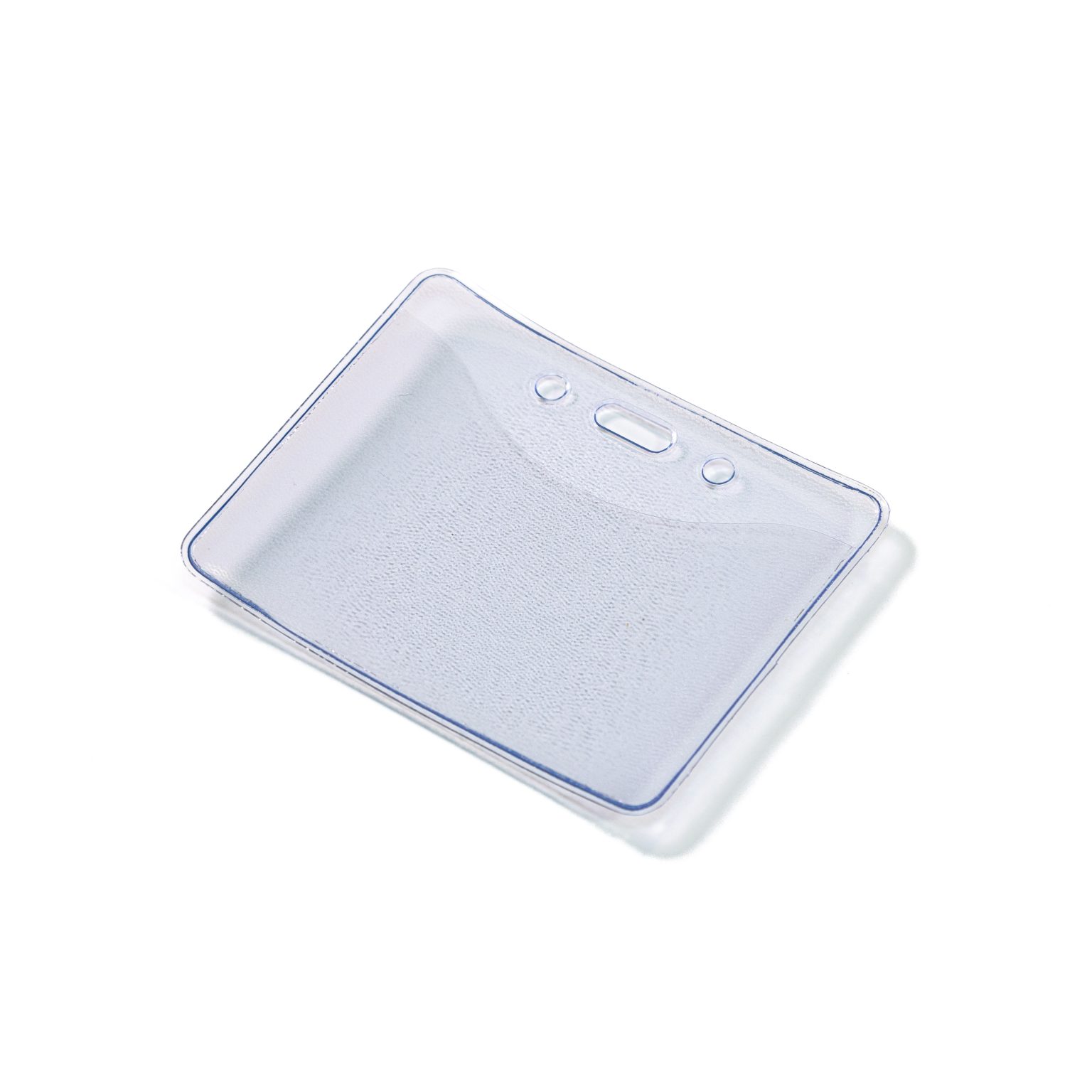 Clear Heavy Duty Flexible Card Holder - ID Supplies